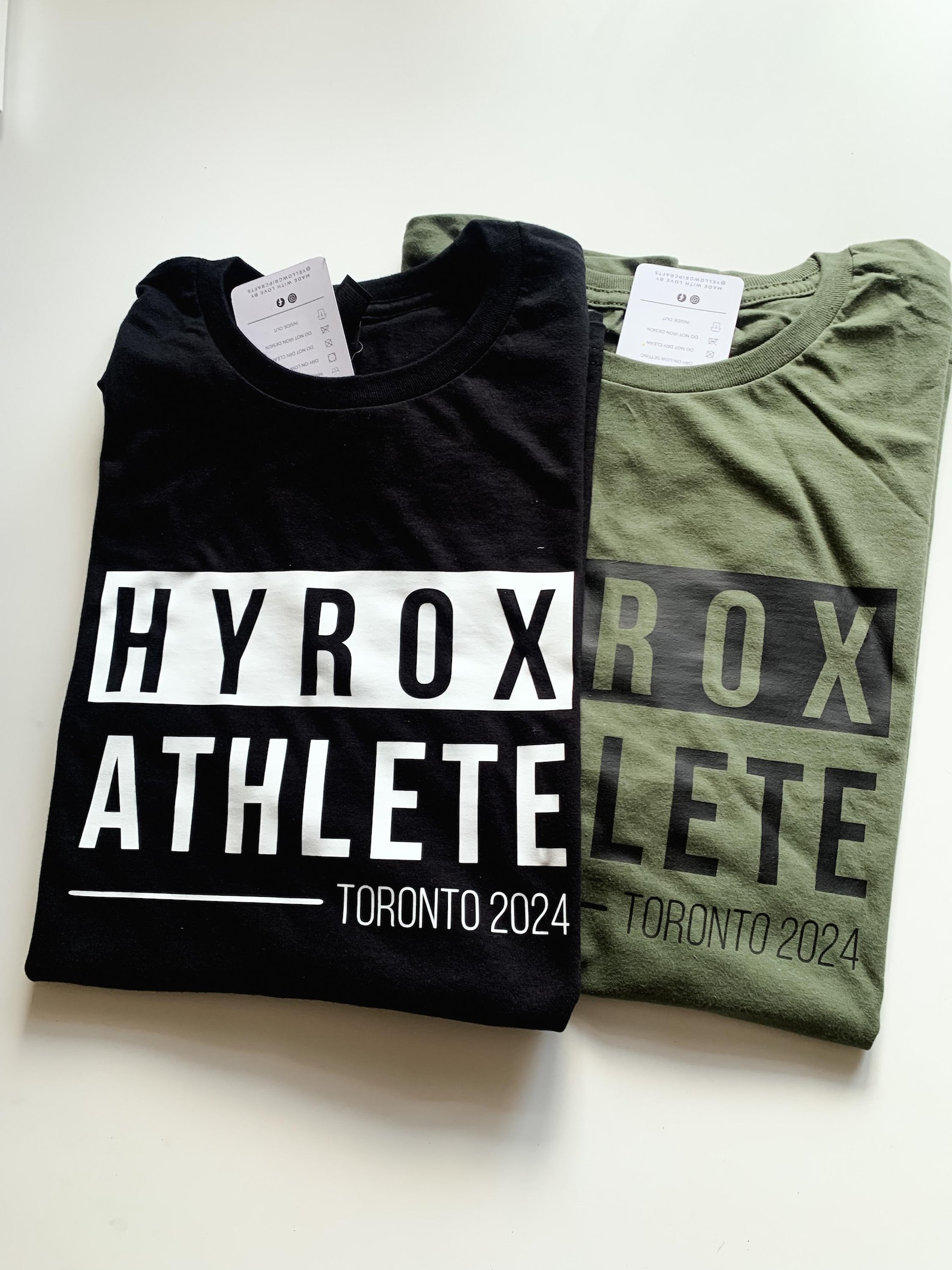 Custom HYROX Race T-shirt Personalized Fitness Competition Tee HYROX ...
