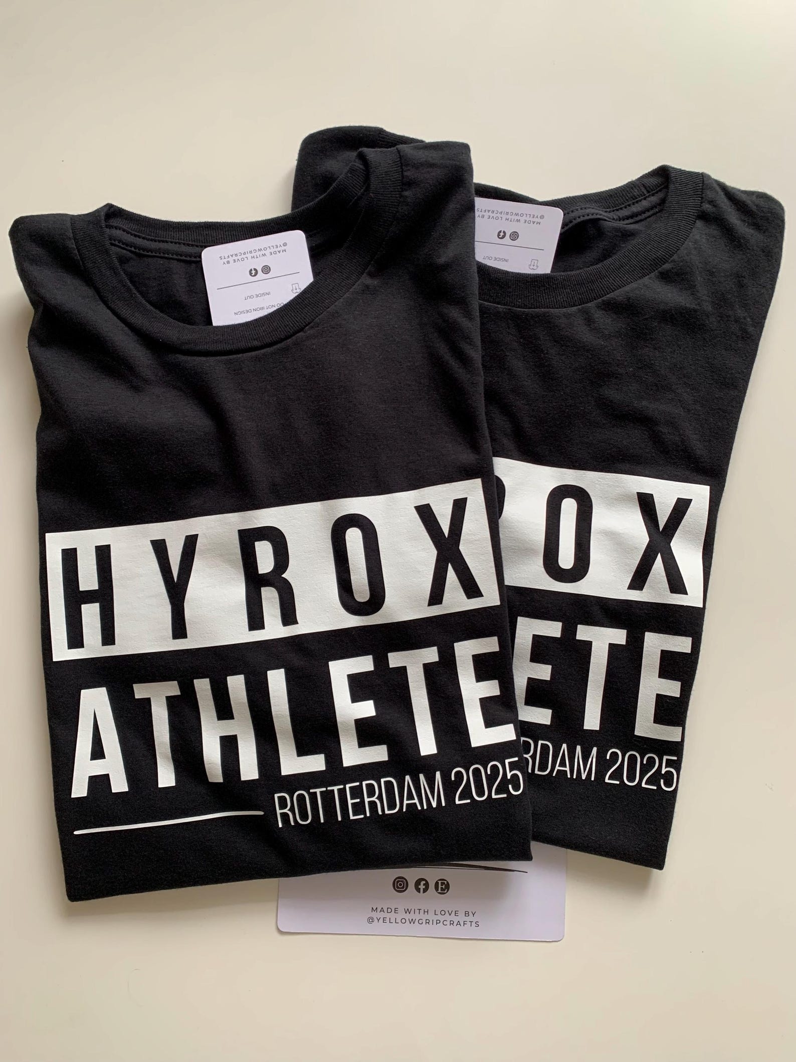 Custom HYROX Race T-shirt Personalized Fitness Competition Tee HYROX ...