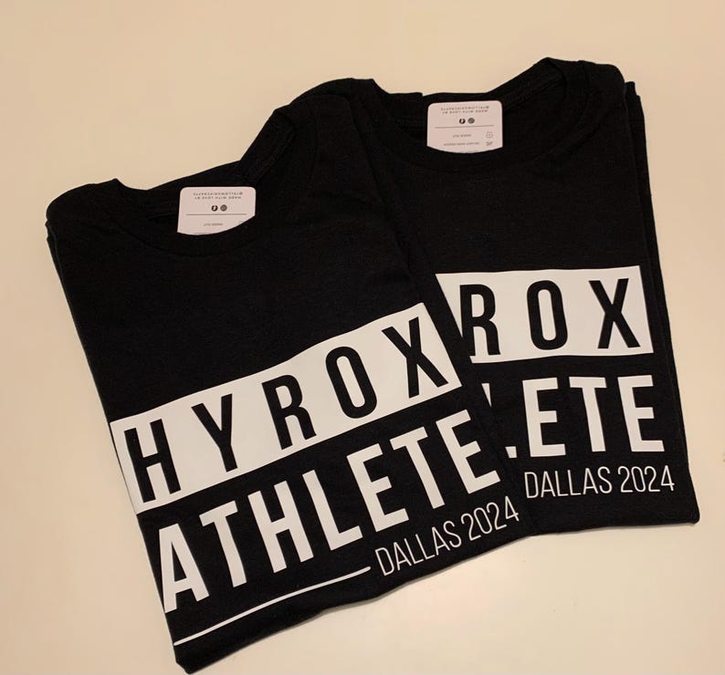 HYROX Competition T-shirts - Etsy