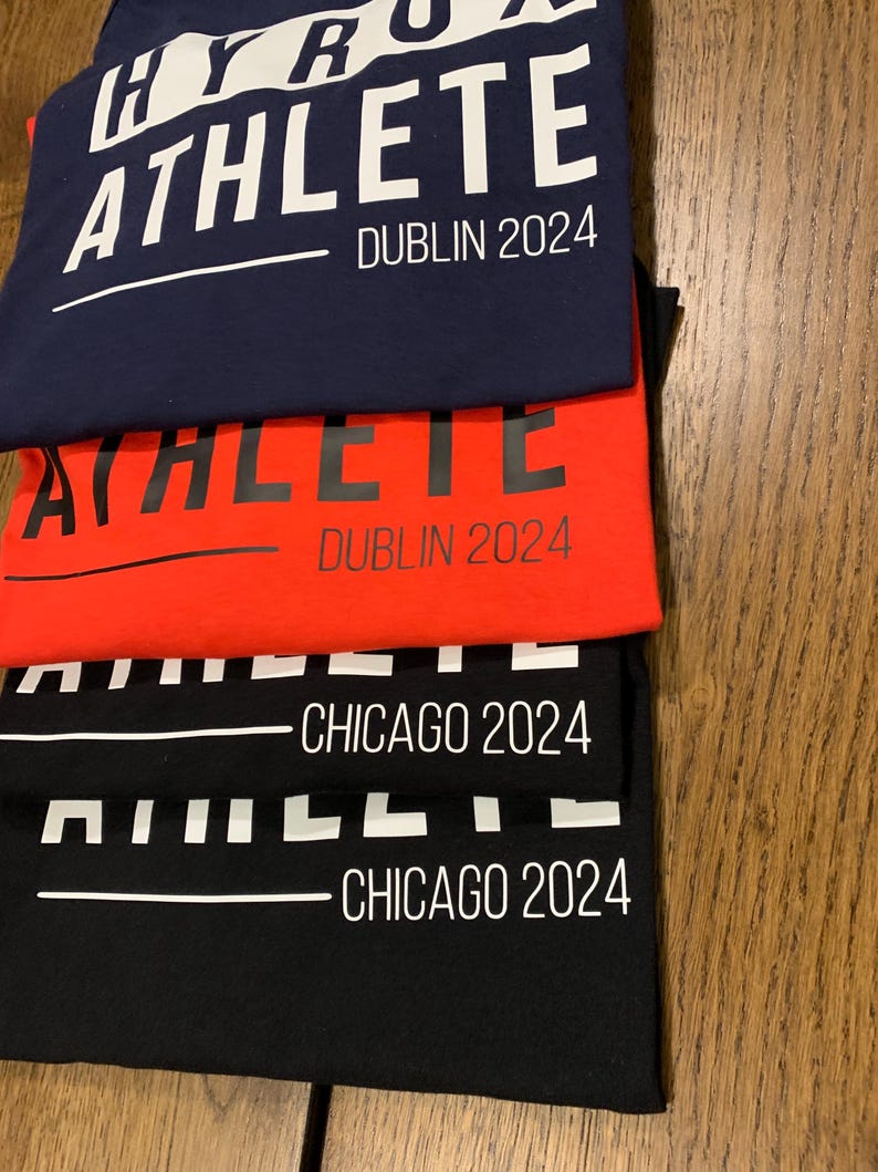 HYROX Competition T-shirts - Etsy