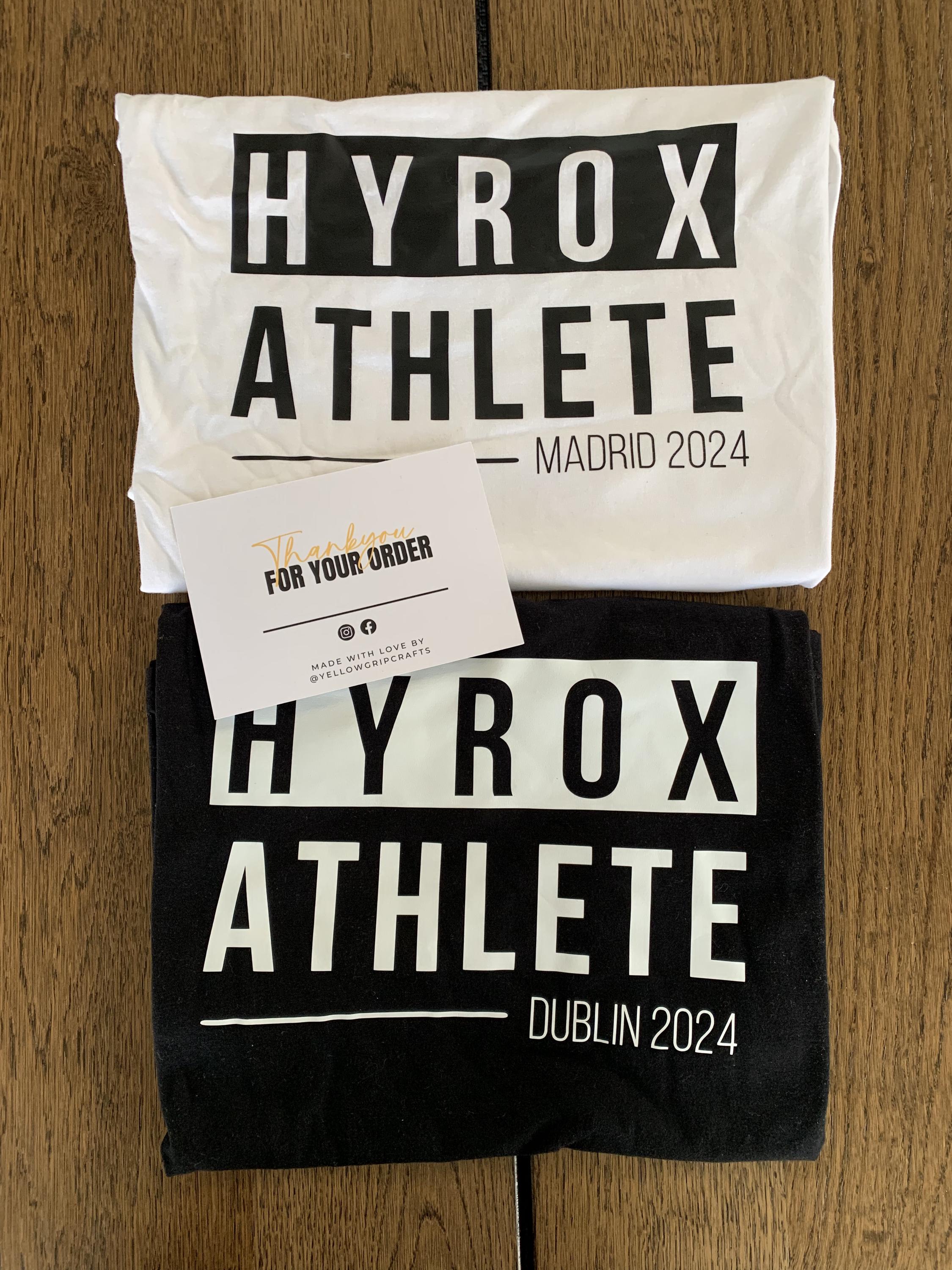 HYROX Competition T-shirts - Etsy