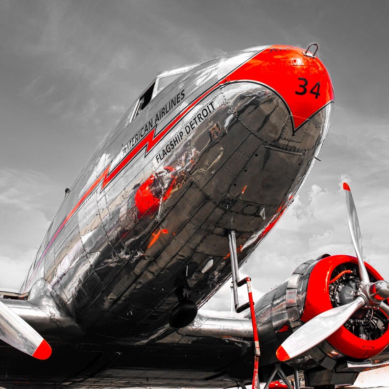 1930s Douglas DC-3 Airliner Signed Limited Edition Photographic Print - Etsy