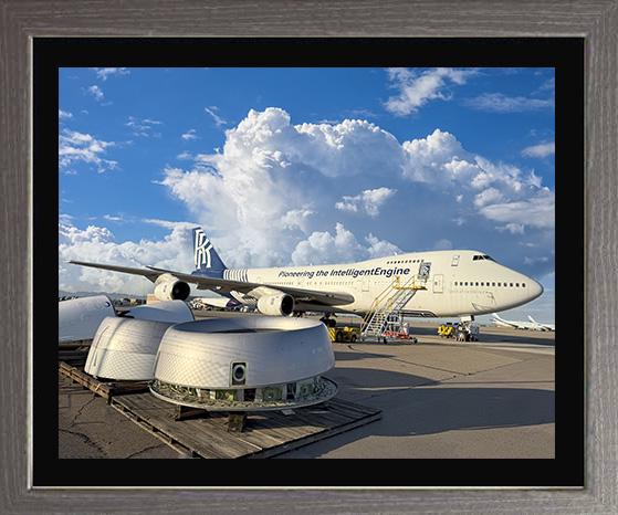 Rolls-royce Boeing 747 Engine Test Plane Signed Limited Edition ...