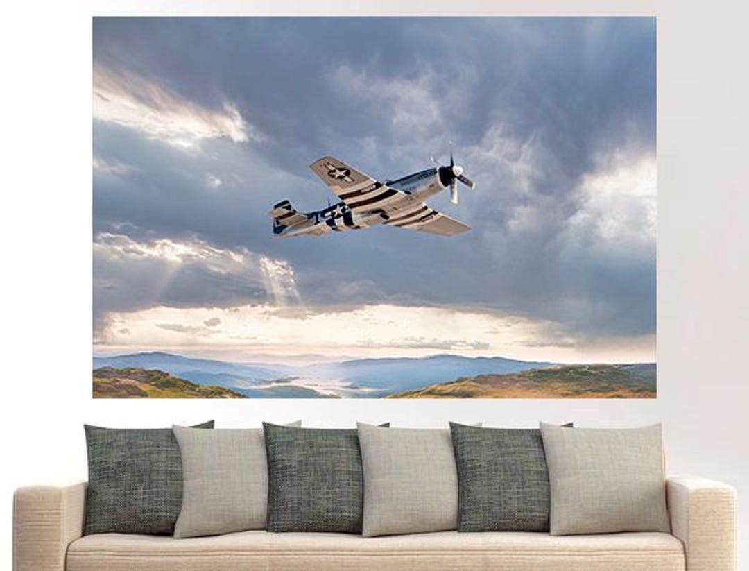WW2 P51D Mustang With D-day Markings Signed Limited Edition ...