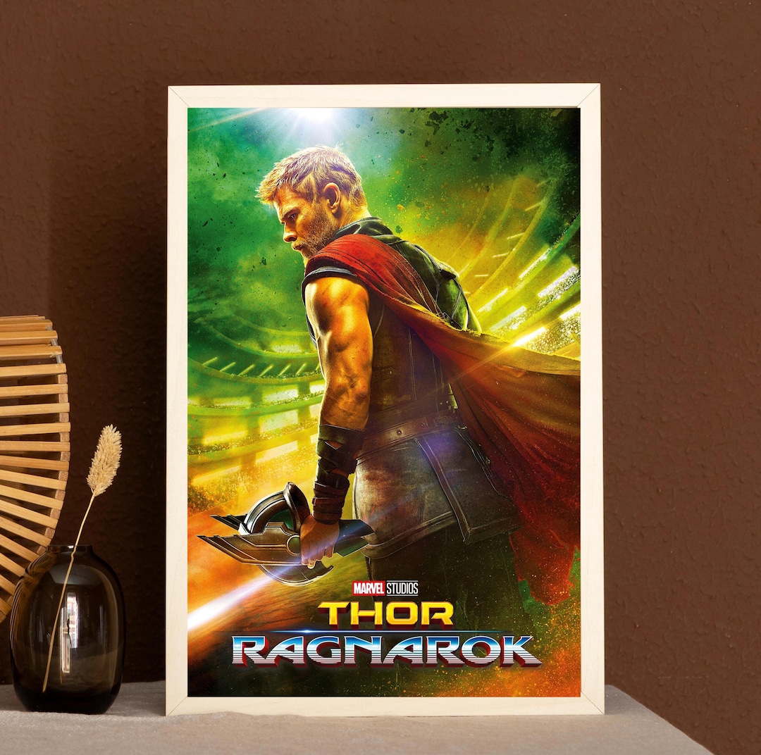 Thor Ragnarok Movie Poster / Film Fan Collectibles / Wall Art / Canvas ...
