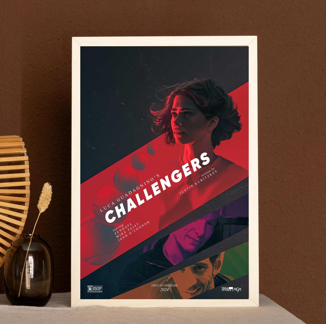 Challengers Movie Poster / Film Fan Collectibles / Wall Art / Canvas ...