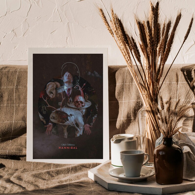 Hannibal Movie Poster, Canvas Print, Movie Fan Collectible, Wall Art ...