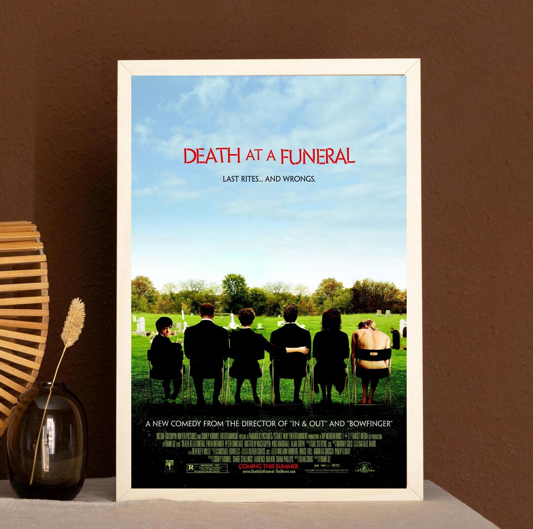 Death at a Funeral Movie Poster, Canvas Print, Movie Fan Collectible ...