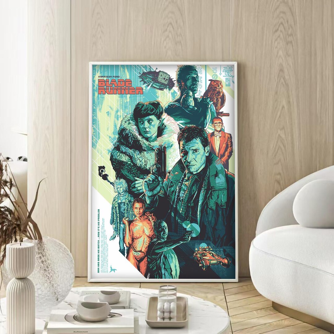 Blade Runner 2049 Movie Poster, Canvas Print, Movie Fan Collectible ...