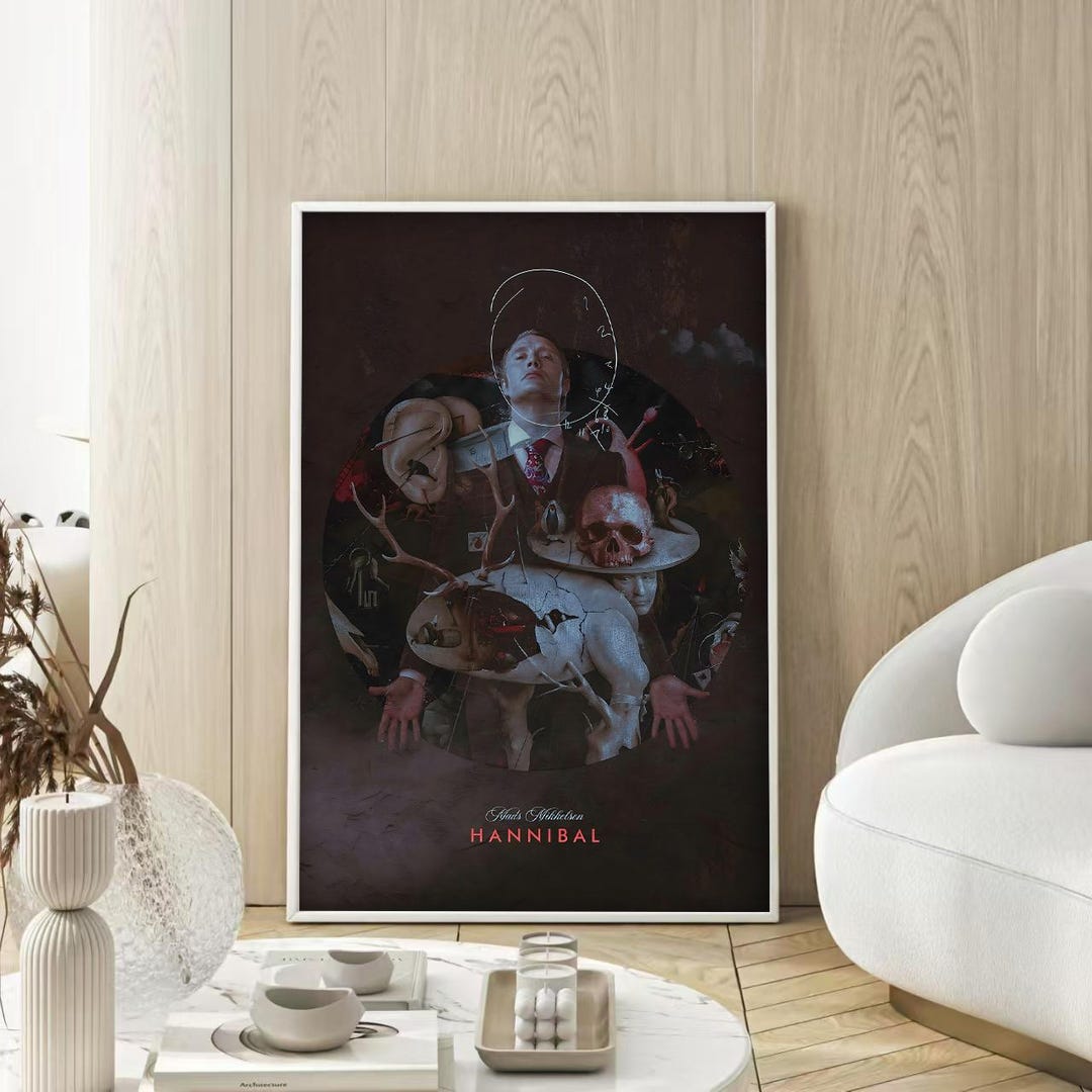 Hannibal Movie Poster, Canvas Print, Movie Fan Collectible, Wall Art ...