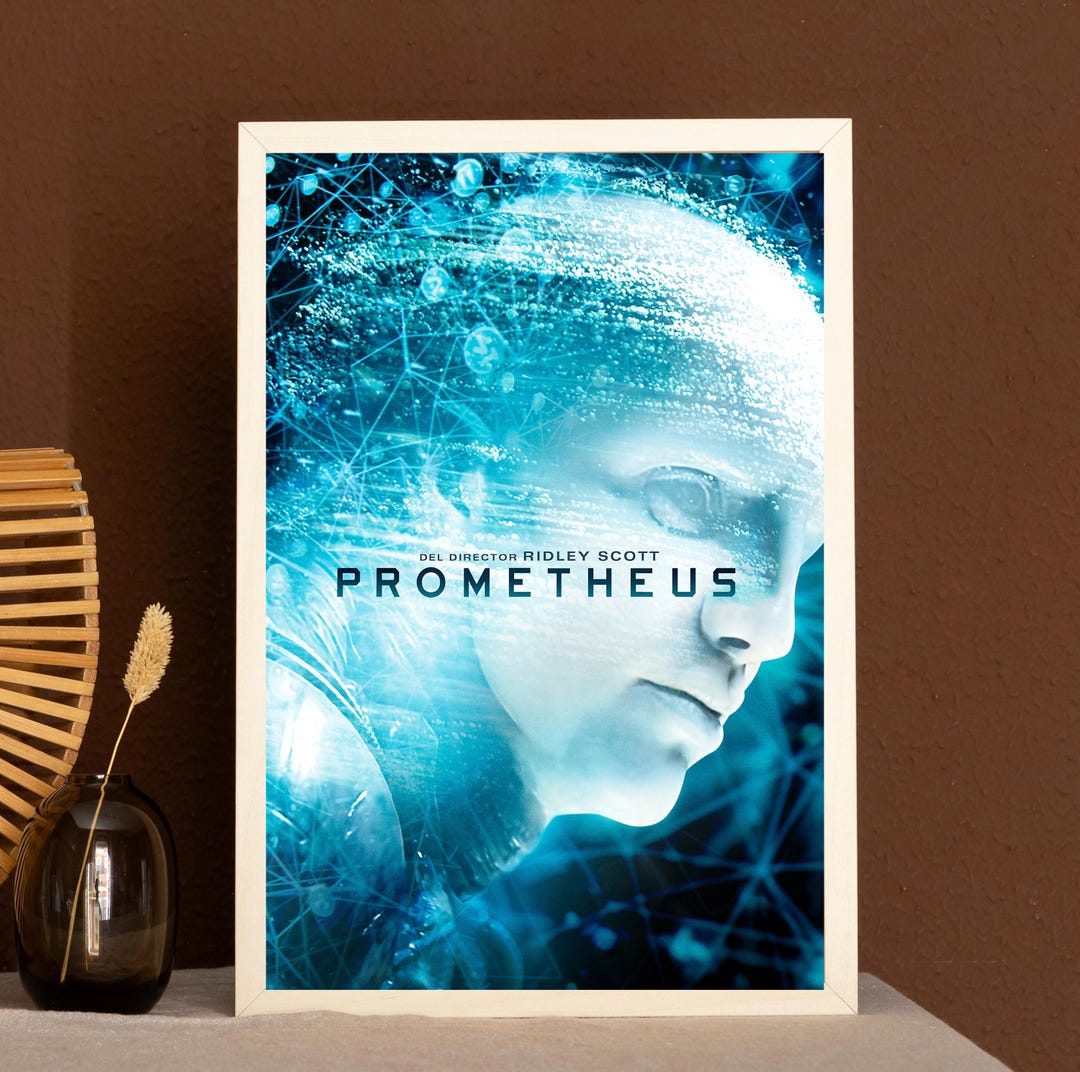 Prometheus Movie Poster / Film Fan Collectibles / Wall Art / Canvas ...