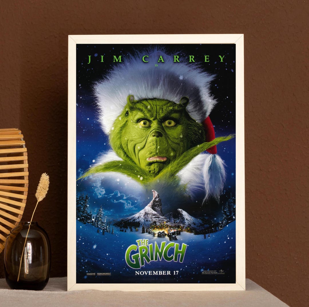 How the Grinch Stole Christmas Movie Poster / Film Fan Collectibles ...