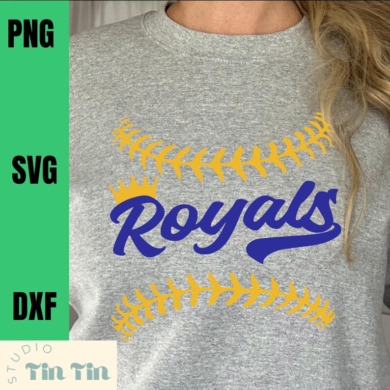 Royals Baseball Svg Png Dxf, Royals Fan Svg, Royals Team Svg, Baseball ...