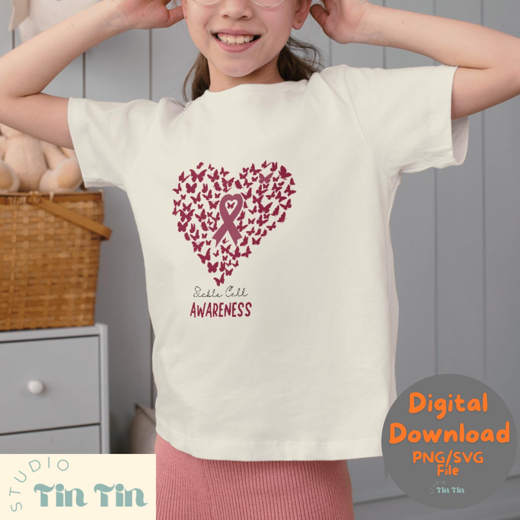 Sickle Cell Awareness Svg Png,sickle Cell Butterfly Svg,sickle Cell ...