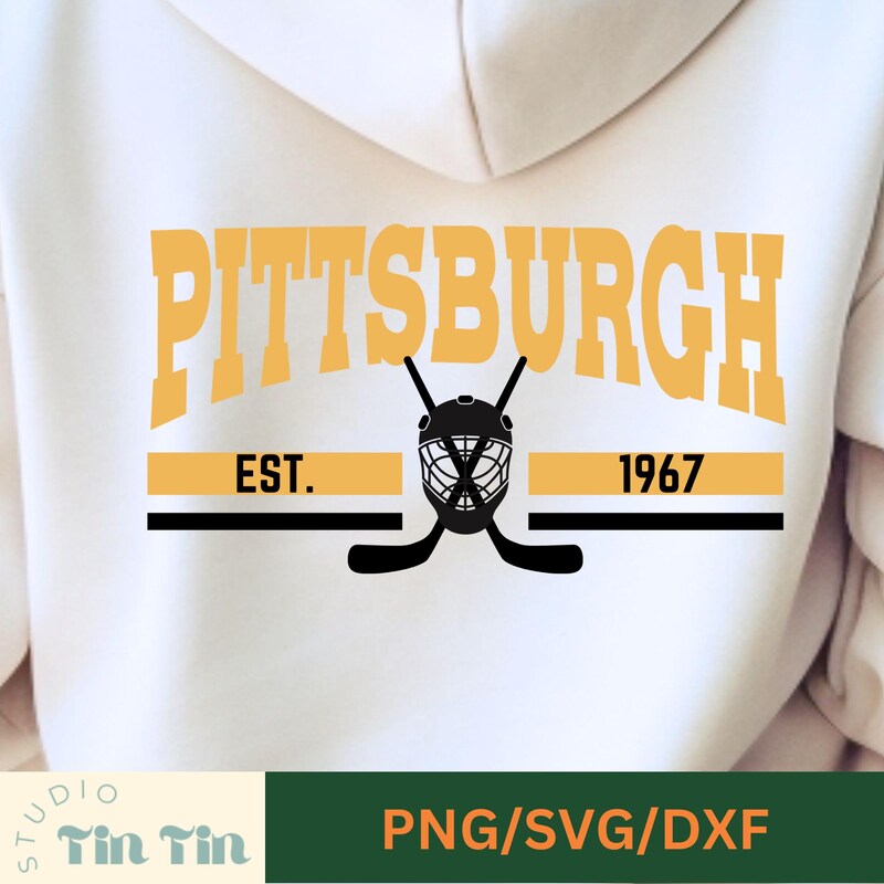 Pittsburgh Penguins Svg - Etsy
