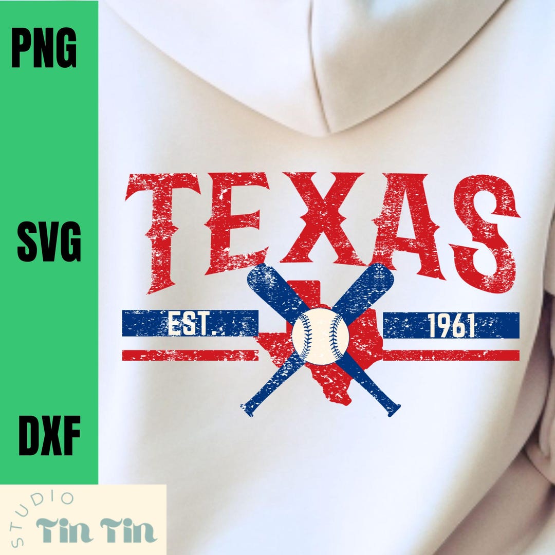 Texas Baseball Svg Png Dxf, TEXAS Colors Svg, Png Bundle, Dxf, Instant ...