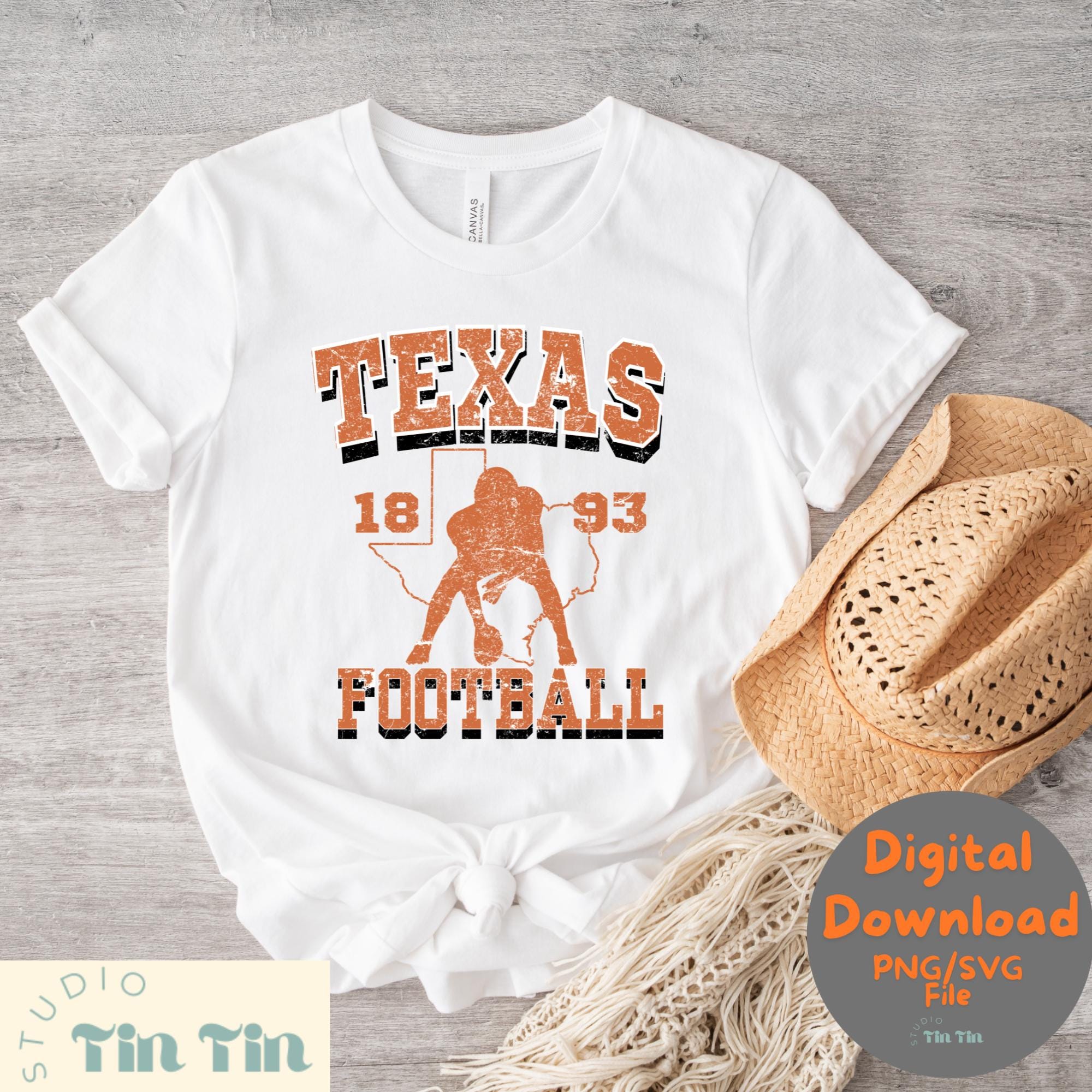 Texas Football Png Svg, Texas Png Svg,texas Sublimination Png, Png ...