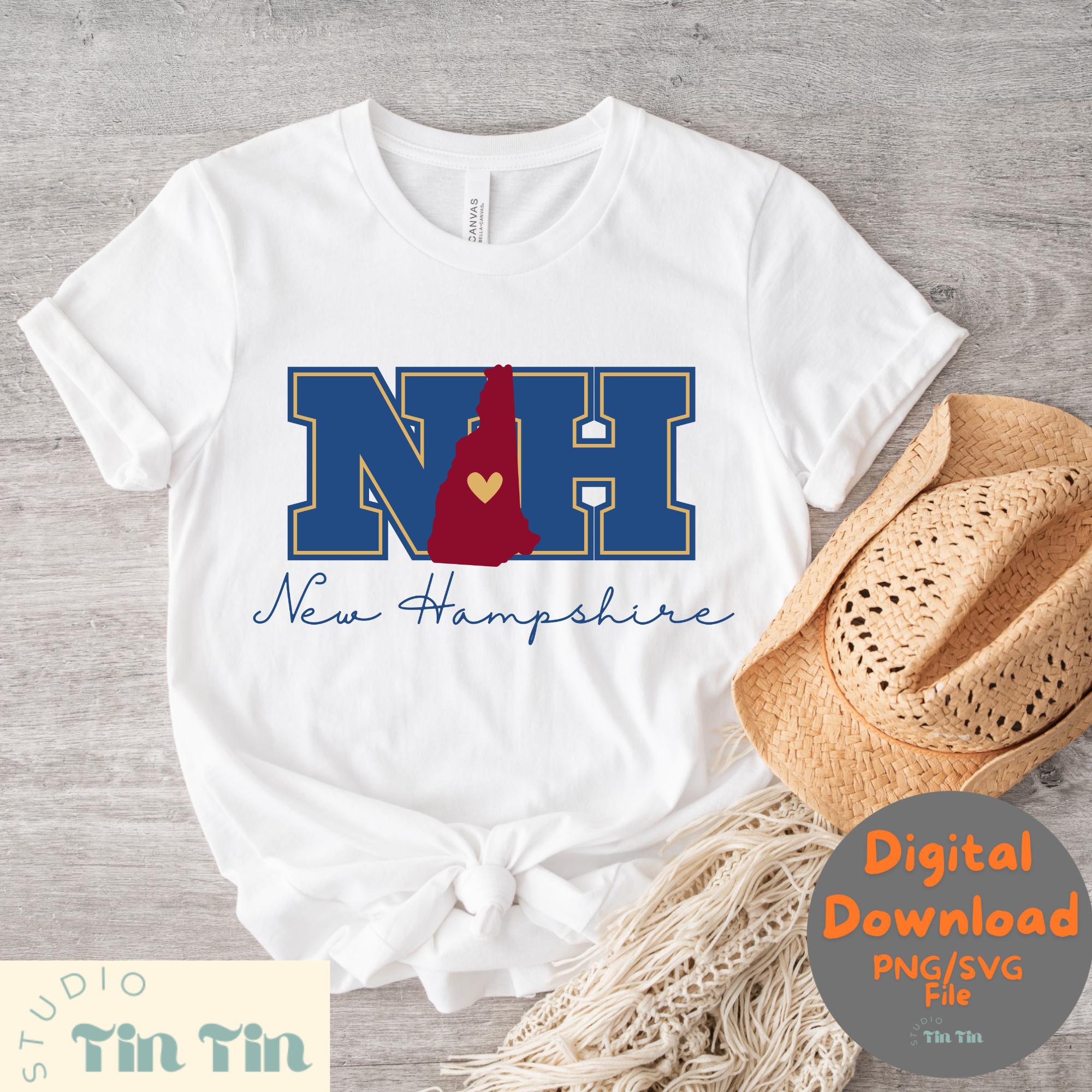 New Hampshire Svg Png, NH Svg, New Hampshire State, New Hampshire ...