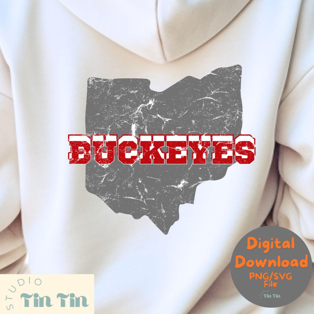 Ohio Buckeyes Svg Png, OSU Buckeyes Ohio Png Svg, Ohio State Buckeyes ...