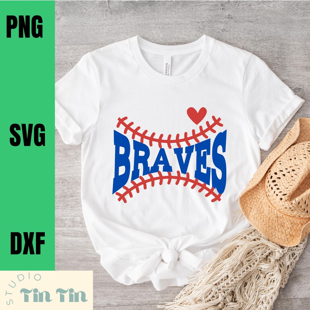 Braves Baseball SVG PNG Dxf, Braves Svg, Baseball Svg, Braves Shirt Svg ...
