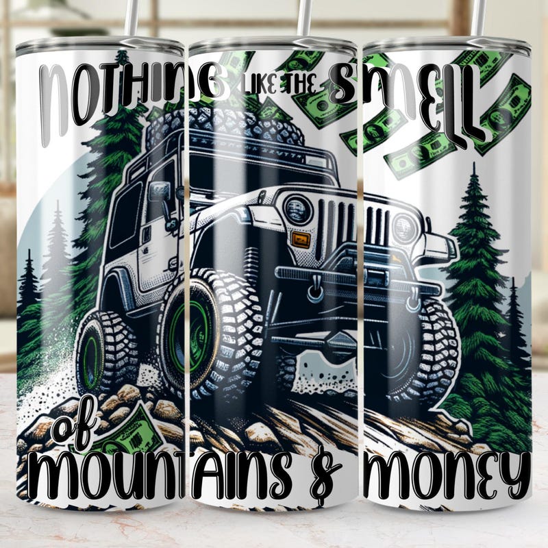 Mountains Wrap Jeep - Etsy