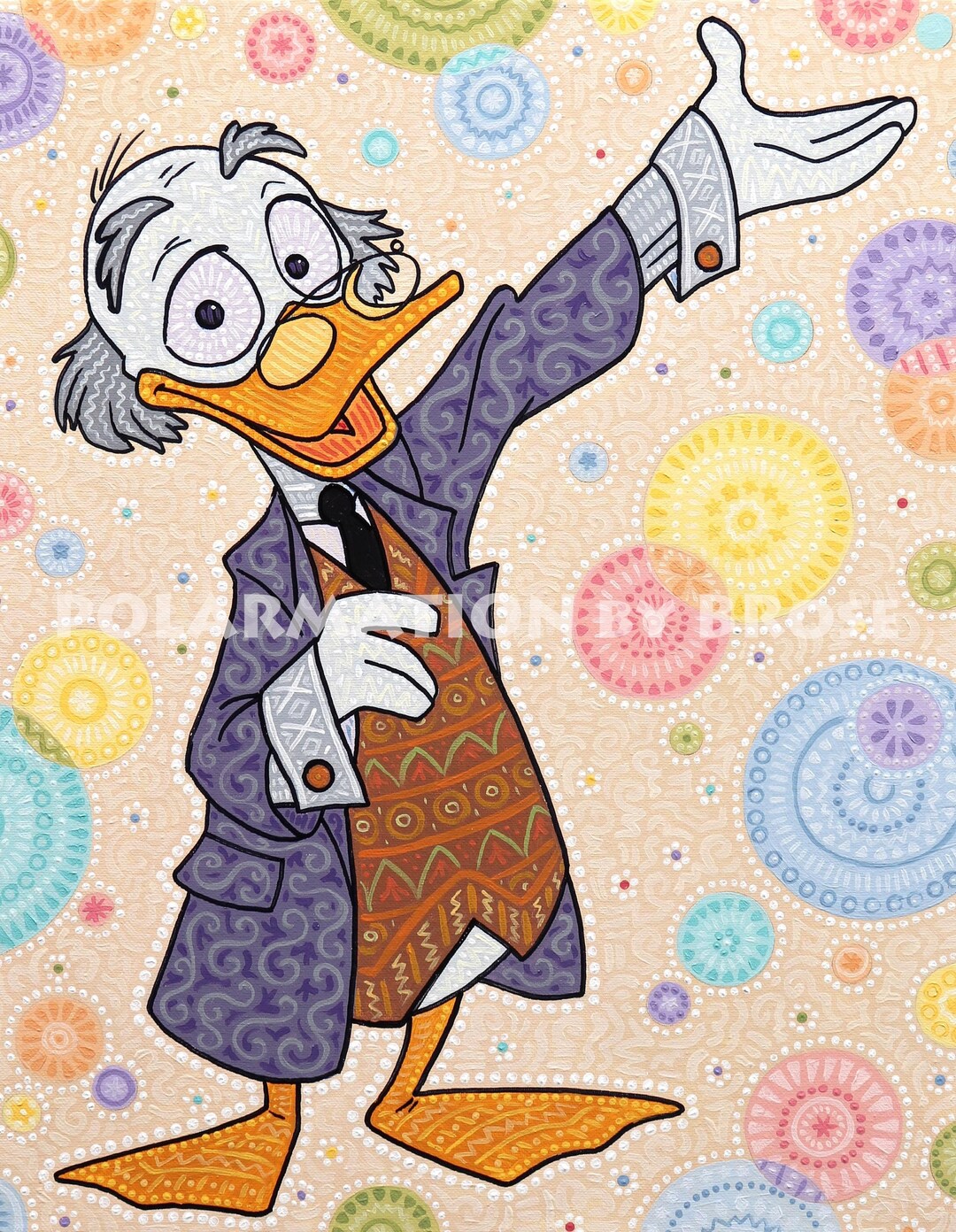 PRINT of Ludwig Von Drake, Disney Art, Fan Art - Etsy