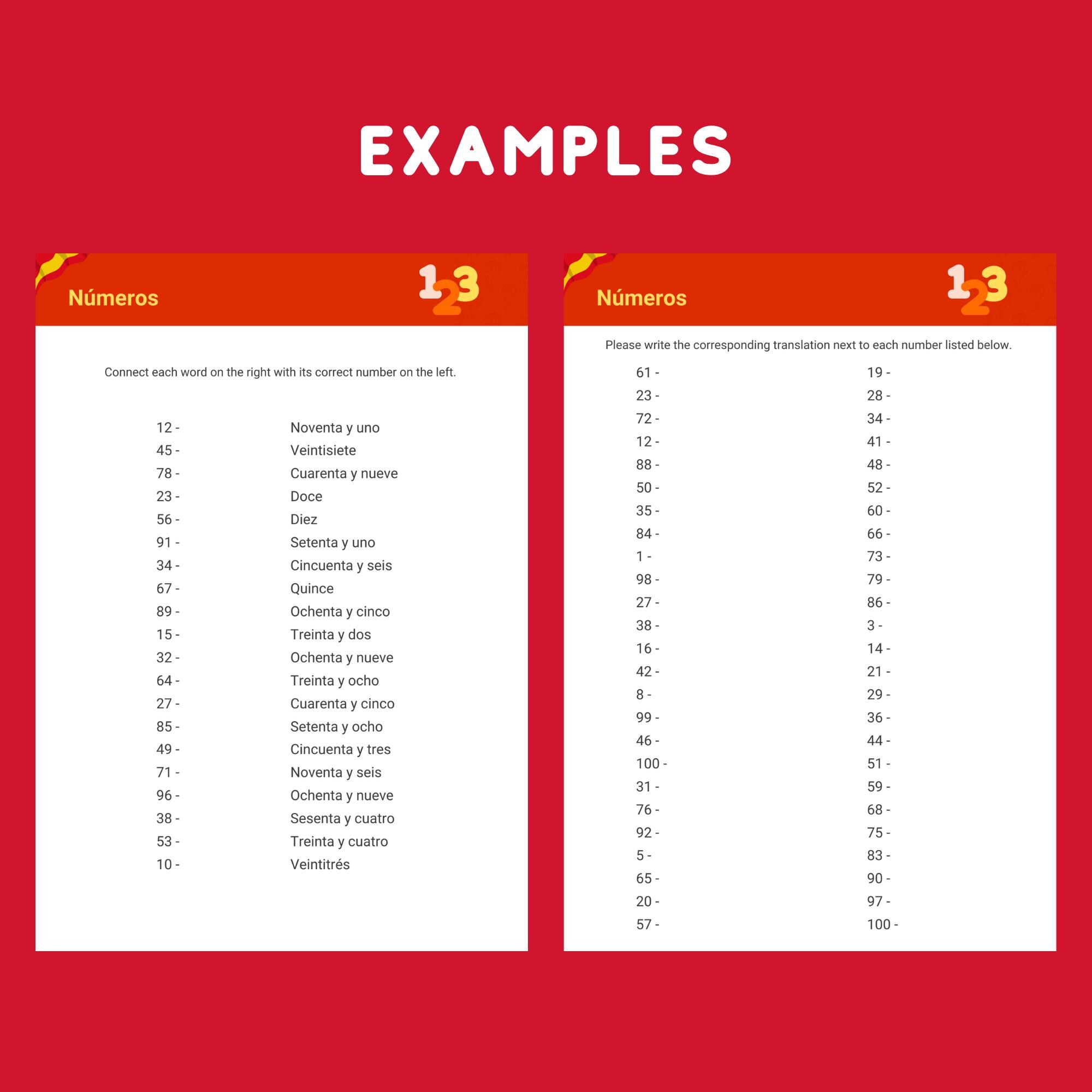 Master Spanish Numbers With Ease! Learning Spanish Numbers Quiz - Etsy
