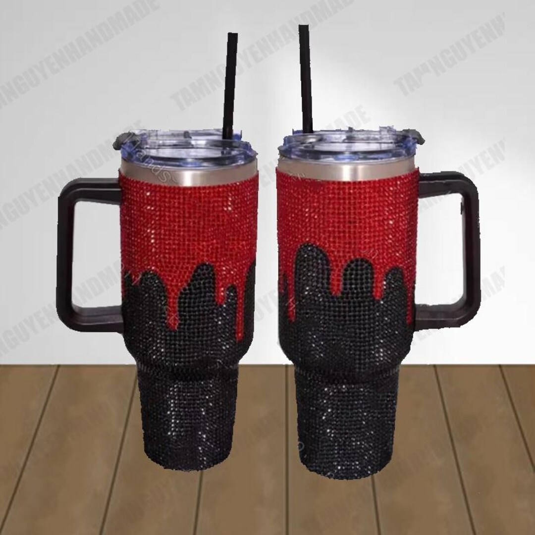 Spooky Season Halloween Bloody Drip Rhinestone Tumbler,halloween Bling ...