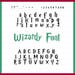 Potter Font SVG, Wizard Font Svg, Magic Wizard Svg, Halloween Font Svg ...
