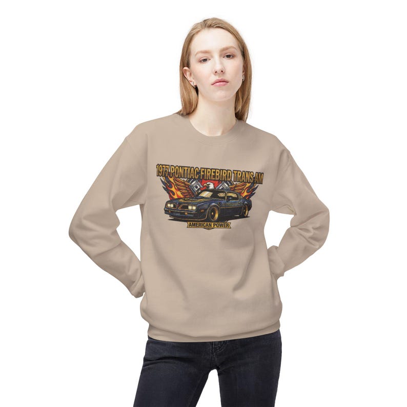 1977 Pontiac Firebird Trans Am Sweatshirt | Classic Muscle Car Crew - Etsy