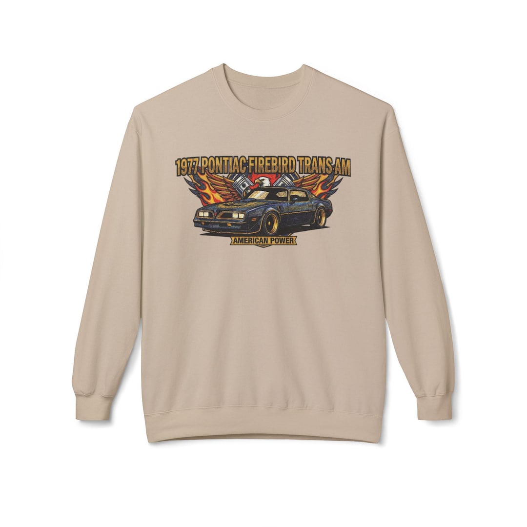 1977 Pontiac Firebird Trans Am Sweatshirt | Classic Muscle Car Crew - Etsy