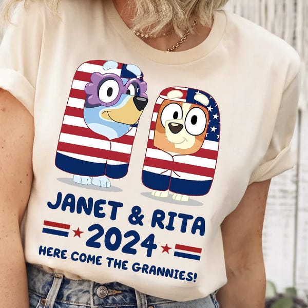 Bluey for President Svg - Etsy