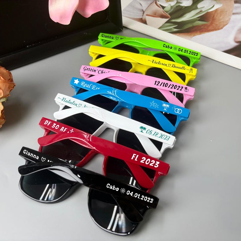 Custom Sunglass Stickers - Etsy