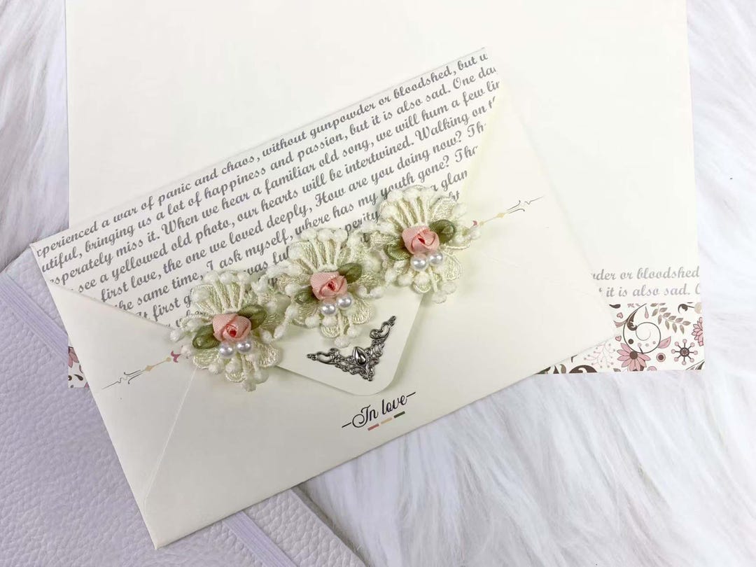 Miniature Couple Love Letter Envelopes, Tiny Love Letter Gift Box ...
