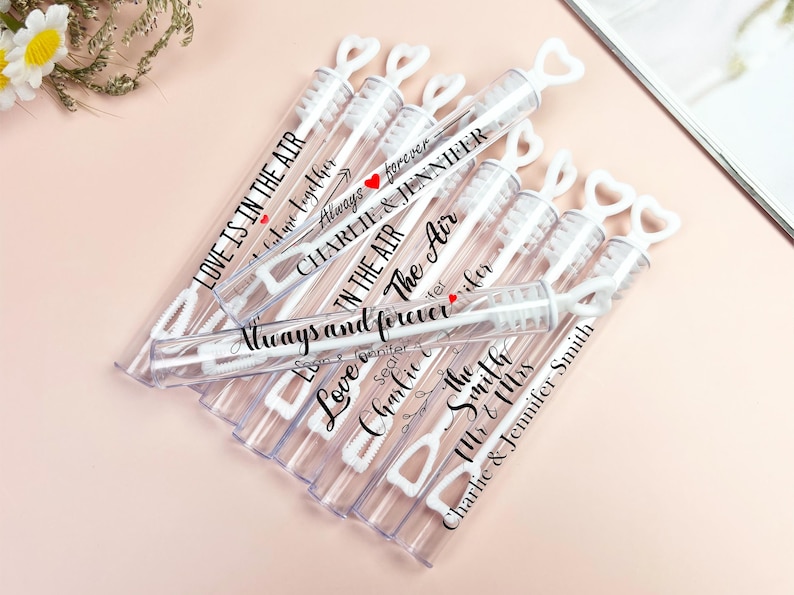 Custom Wedding Bubbles Labels, Personalized Stickers for Favors ...
