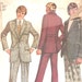Simplicity 8783 1980s Mens Single or Double Breasted Jacket - Etsy