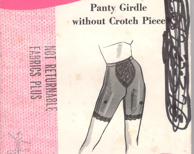 Sew Knit N Stretch 205 1960s Misses PANTY GIRDLE Pattern | Etsy