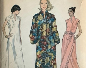 Simplicity 9720 1970s Misses Tunic Vest and Jumpsuit Pattern Womens Vintage Sewing Pattern Size ...