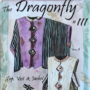 Revisions 5136 the Dragonfly 111 Designer Ethnically Inspired Jacket ...