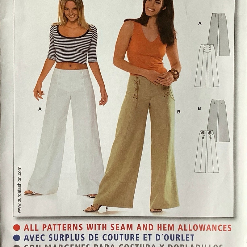 Sailor Pants Pattern - Etsy