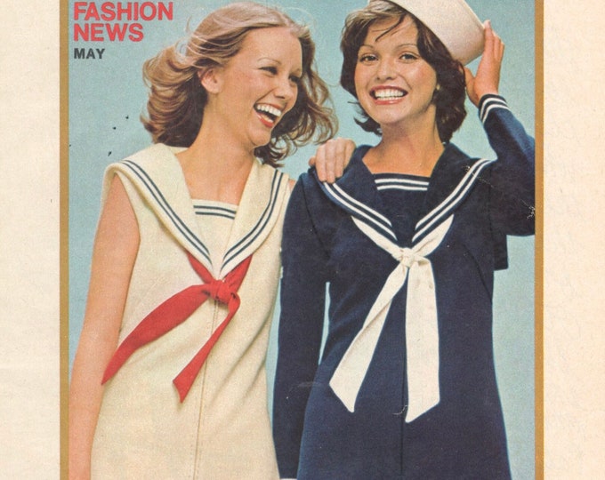 Simplicity Fashion News June 1973 Featuring Womens Childrens Summer ...