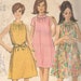 1960s Mccalls 9118 3 Armhole Dress Pattern 6 Versions Womens Vintage ...