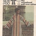 Butterick 3384 1970s Easy Sensational Pullover Misses CAFTAN Pattern ...