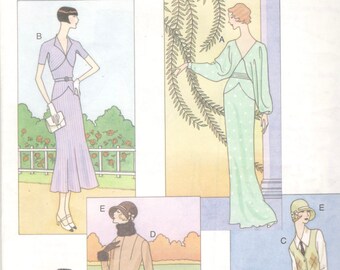 Vogue 7758 1 1/2 Inch Barbie Urban Chic Doll Clothes Pattern Coat ...