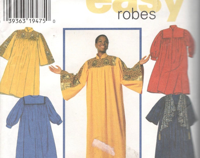 Simplicity 7336 Choir Graduation Robes Pattern Mens Womens Teens Unisex ...
