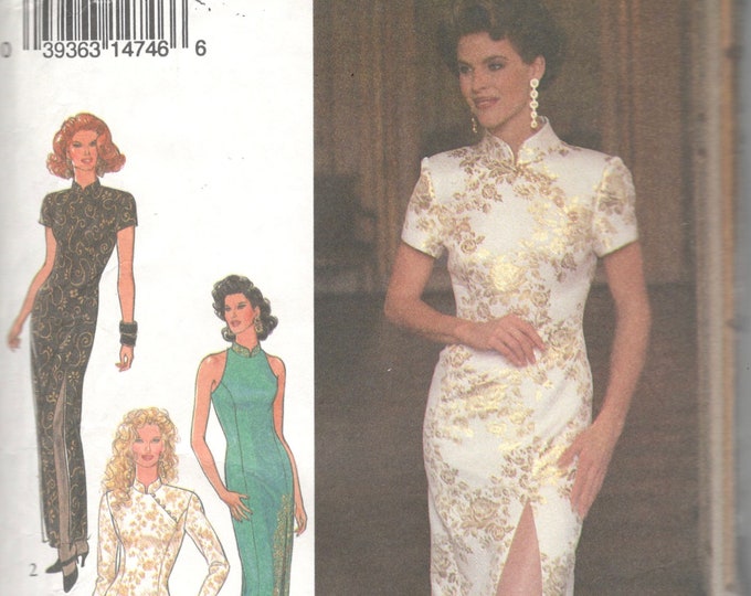 Simplicity 9300 or Style 2371 Misses Cheongsam DRESS Pattern Womens ...