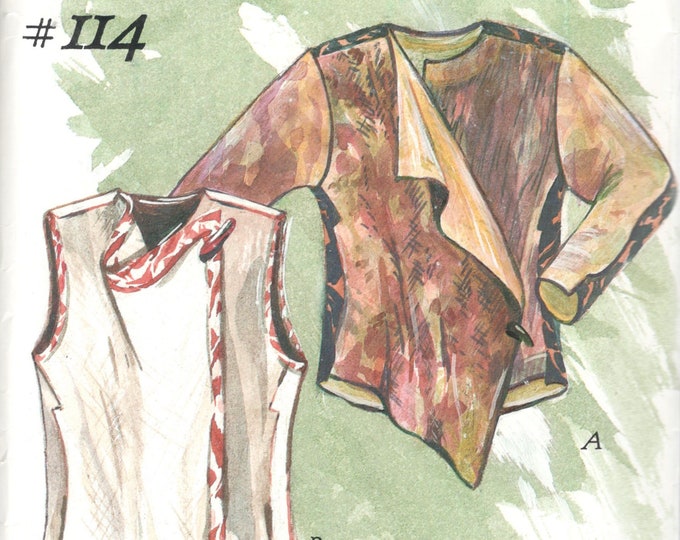 The Rio 114 Misses Jacket and Vest Pattern Diane Ericson - Etsy