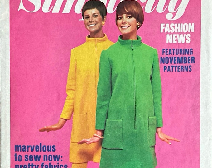 Simplicity Fashion News June 1973 Featuring Womens Childrens Summer ...