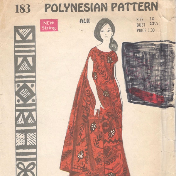 Polynesian Sewing Pattern - Etsy
