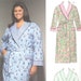 Kwik Sew 3646 Womens Wrap Robe Pattern Shawl Collar Adult Teen Sewing ...